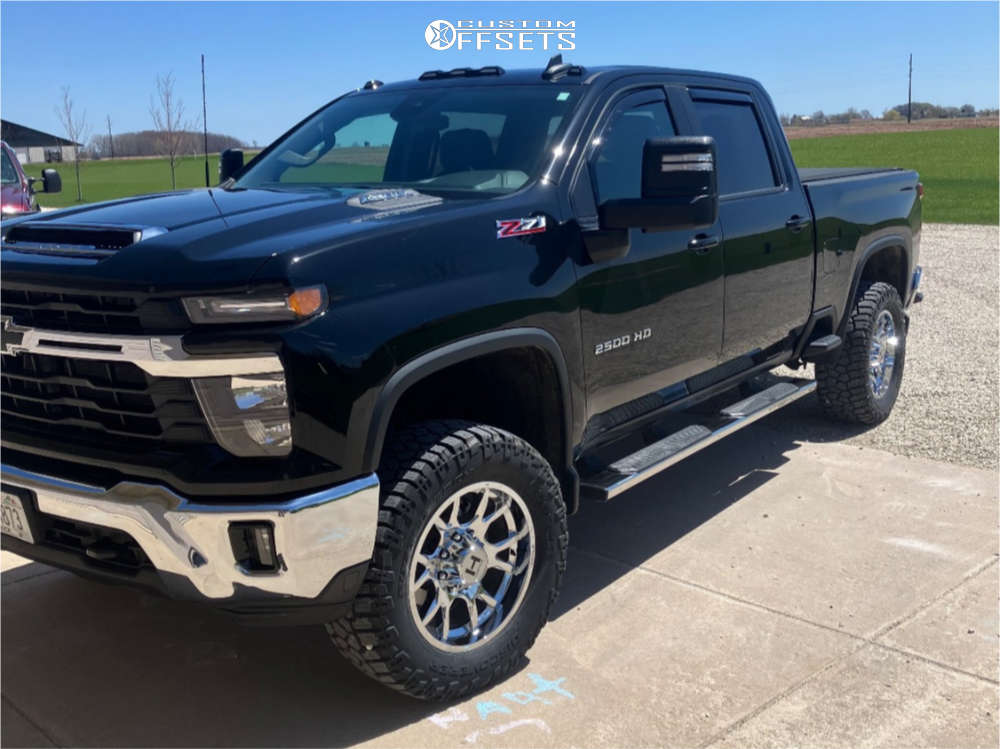 2024 Chevrolet Silverado 2500 HD with 20x9 12 Hostile Rage and 35/12 ...