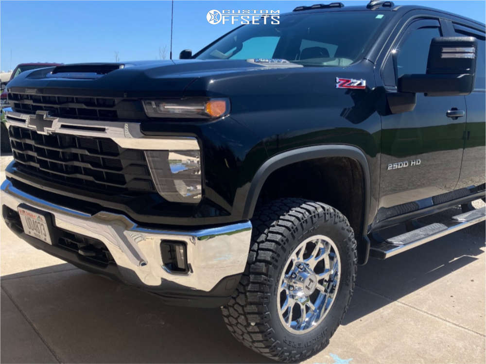 2024 Chevrolet Silverado 2500 HD with 20x9 12 Hostile Rage and 35/12 ...