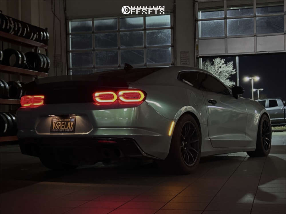 2022 Chevrolet Camaro with 19x10 20 Apex Sm-10 and 285/35R19 Nitto ...