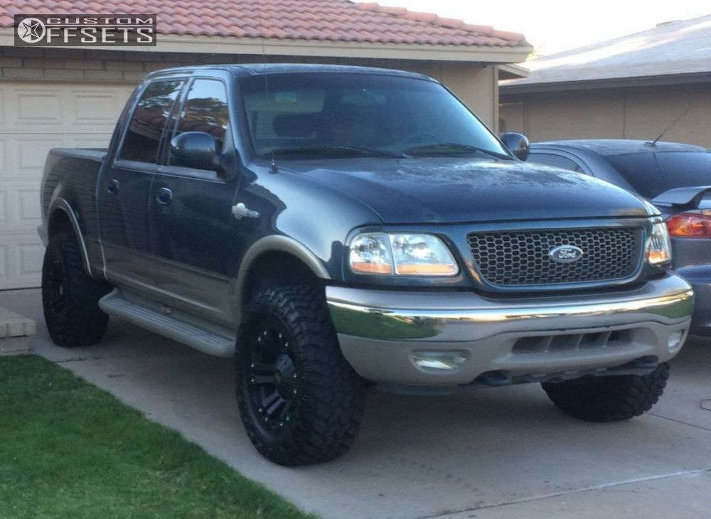 2001 Ford F-150 with 18x9 -12 XD Monster and 285/65R18 Nitto Trail ...