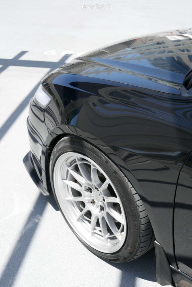 2007 Acura TSX with 18x9.5 40 Enkei Nt03m and 245/40R18 Nexen N Fera ...