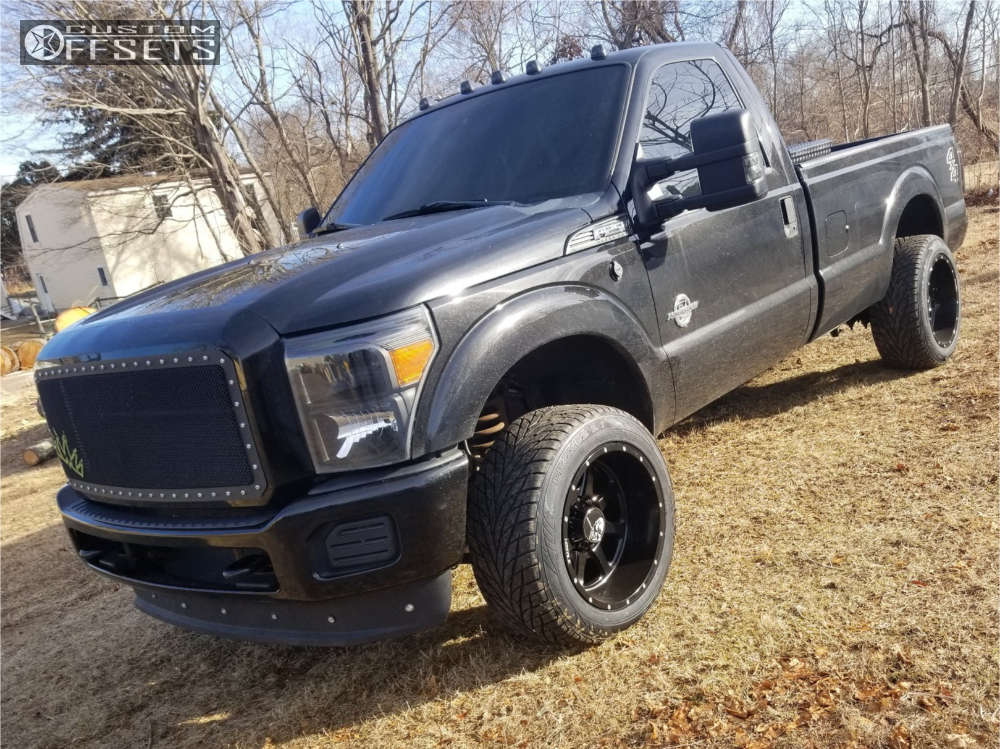 2011 Ford F-250 Super Duty with 20x12 -44 Hostile Exile and 305/50R20 ...