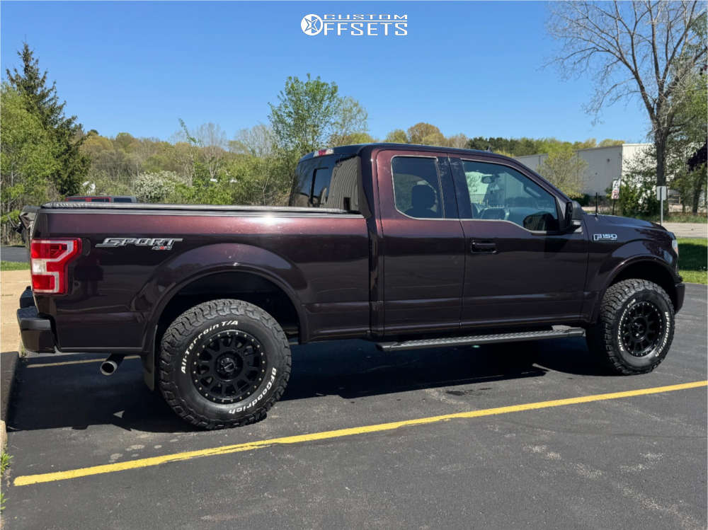 2019 Ford F-150 with 18x9 0 Method Mr305 and 295/70R18 BFGoodrich All ...
