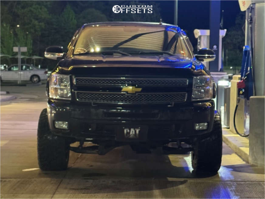 2013 Chevrolet Silverado 1500 with 20x12 -51 Vision Brawl and 33/12 ...