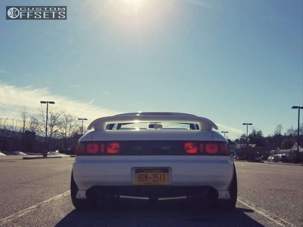 1991 Toyota MR2 with 17x8 40 TSW Holeshot and 215/40R17 Lexani Lxuhp ...