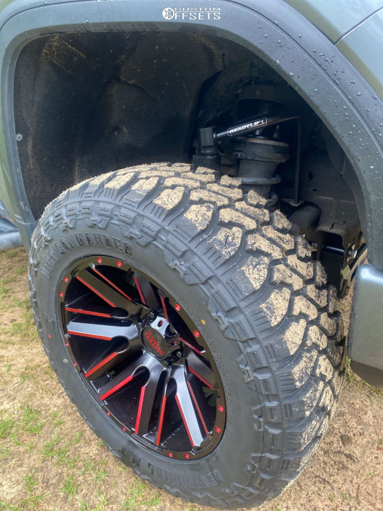 2021 GMC Sierra 1500 with 20x10 -24 Moto Metal Mo978 and 35/12.5R20 ...