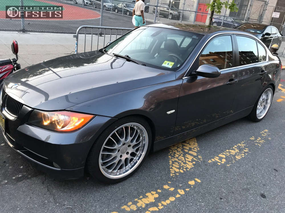2007 BMW 335i Wheel Offset Tucked Lowering Springs | 330961 | Custom ...