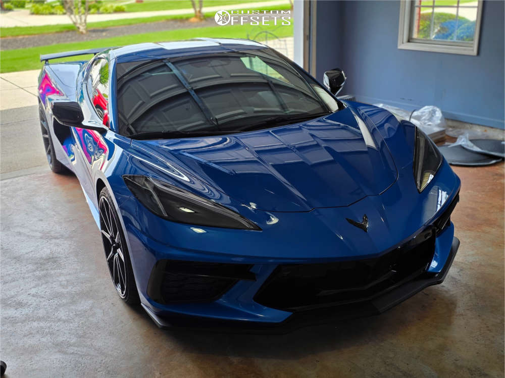 2025 Chevrolet Corvette with 20x9 35 Vossen Hf-3 and 255/30R20 Lexani ...