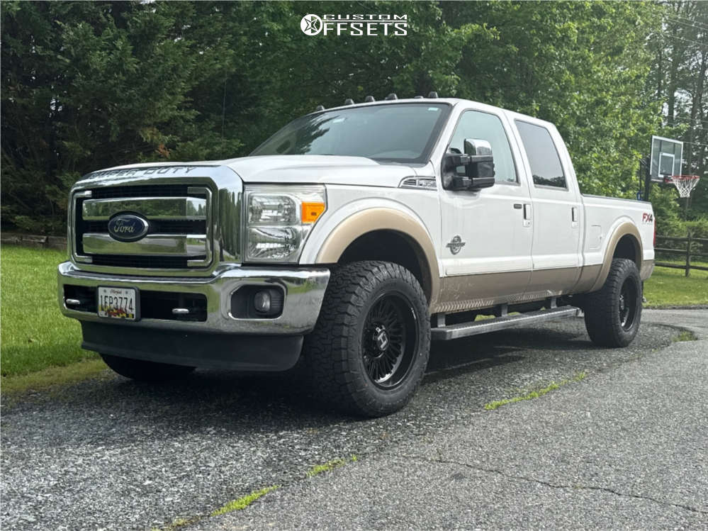 2013 Ford F-350 Super Duty with 20x10 -19 Hostile Rampage and 35/12 ...
