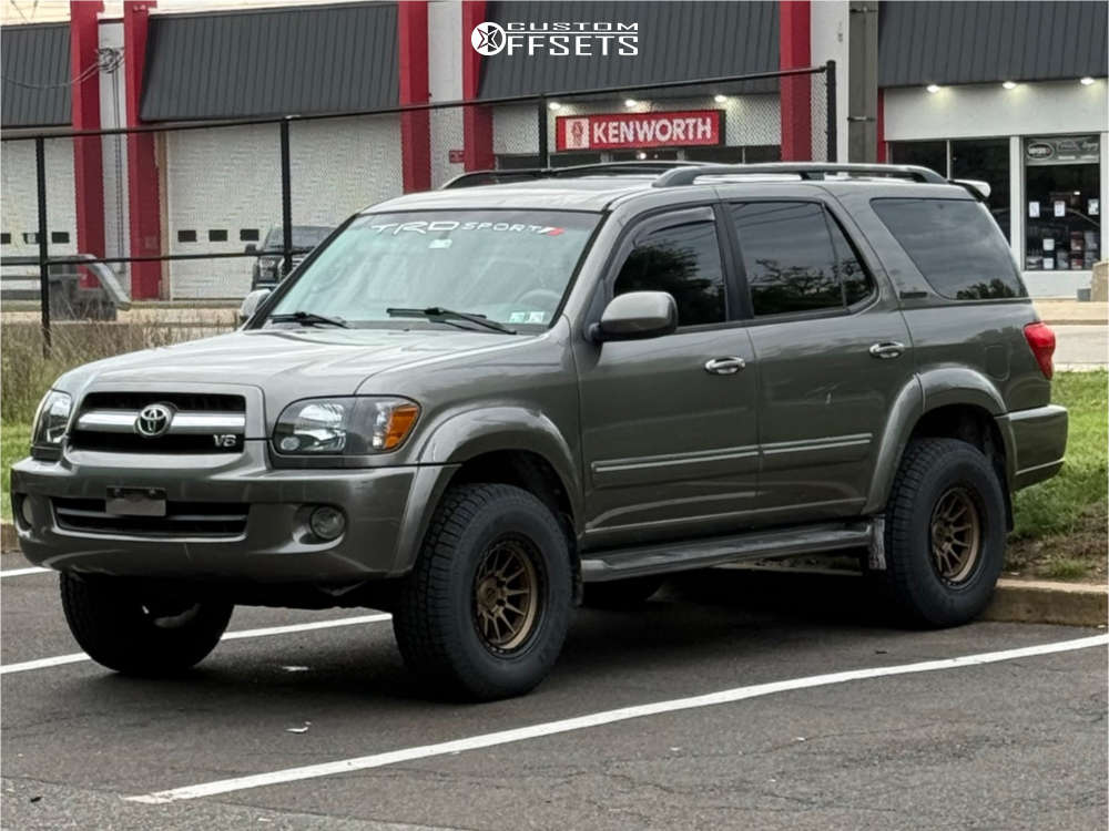 2005 Toyota Sequoia with 17x9 -12 Lock Offroad Wheels Baja and 285 ...