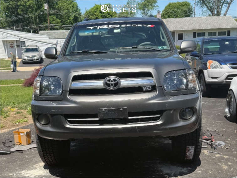 2005 Toyota Sequoia with 17x9 -12 Lock Offroad Wheels Baja and 285 ...