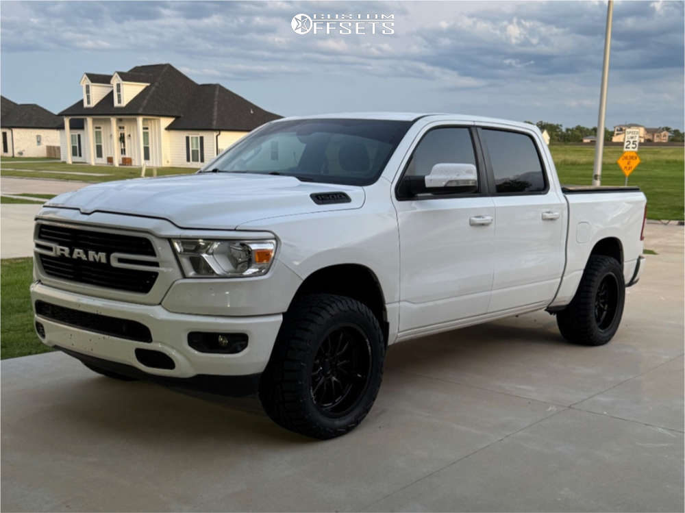 2019 Ram 1500 with 20x10 -18 Fuel Clash and 33/12.5R20 RBP Repulsor RT ...