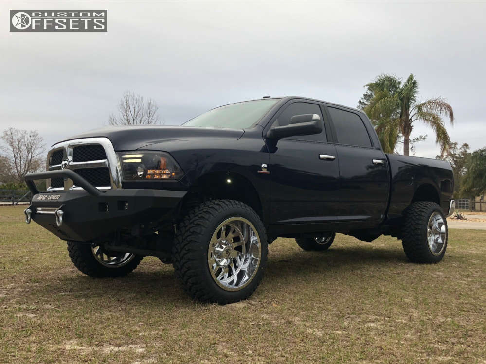 2017 Ram 2500 with 22x12 -44 RBP Glock and 35/12.5R22 RBP Repulsor MT ...