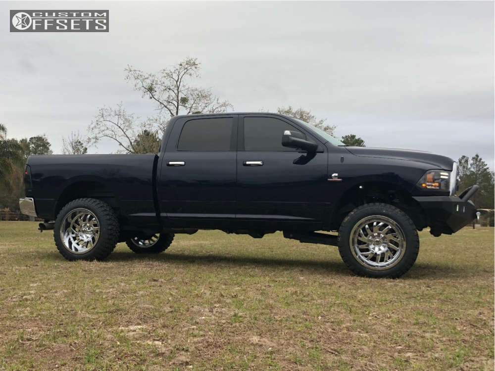 2017 Ram 2500 with 22x12 -44 RBP Glock and 35/12.5R22 RBP Repulsor MT ...