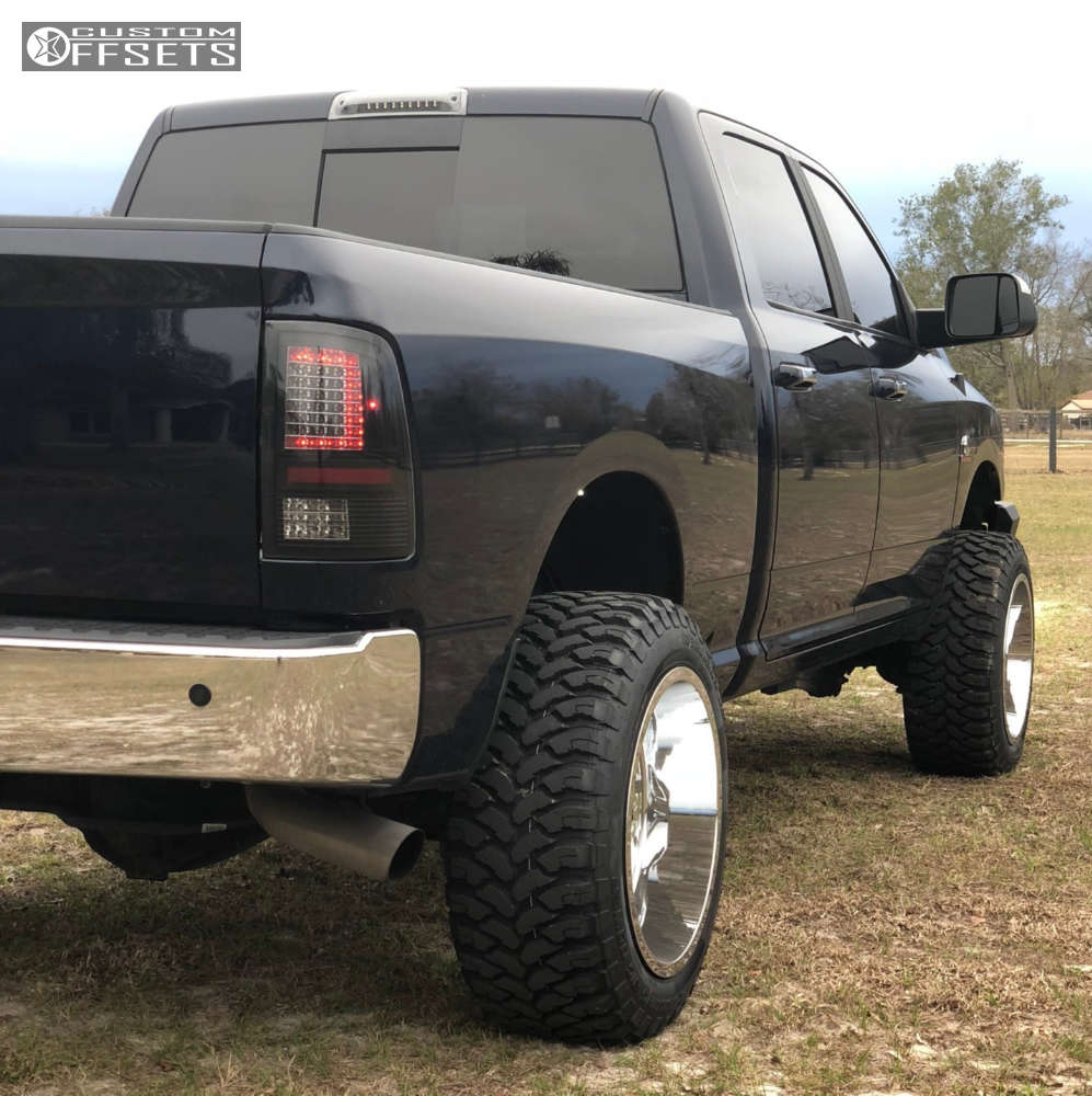 2017 Ram 2500 with 22x12 -44 RBP Glock and 35/12.5R22 RBP Repulsor MT ...