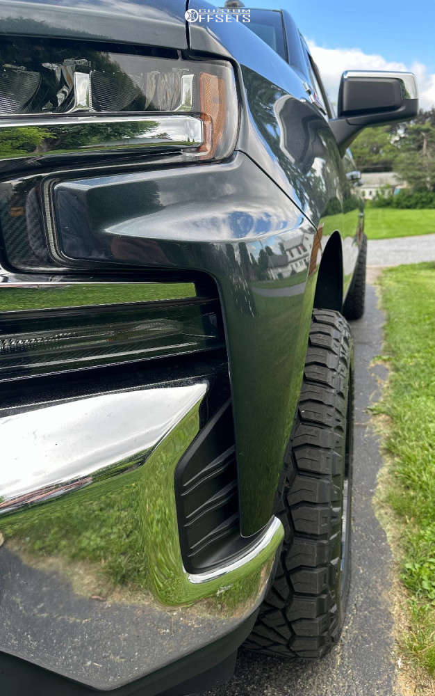 2019 Chevrolet Silverado 1500 with 20x10 -25 Vision Brawl and 275/60R20 ...