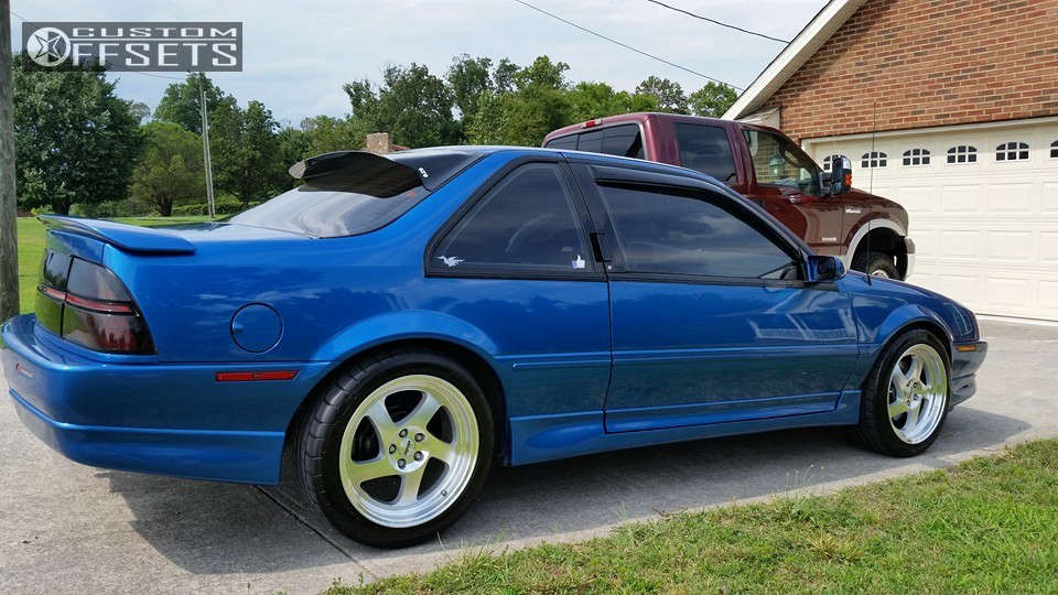 1993 Chevrolet Beretta with 17x8 30 Whistler Kr1 and 225/45R17 Cooper ...