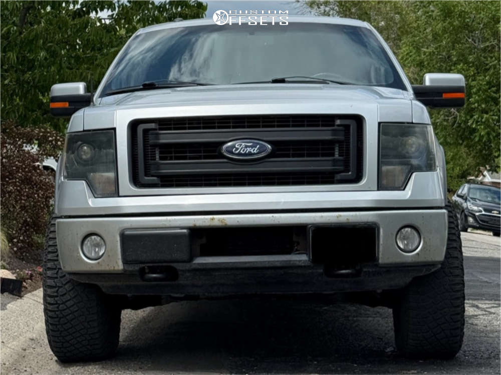 2013 Ford F-150 with 17x8.5 6 Icon Alloys Nuevo and 315/70R17 Goodyear ...