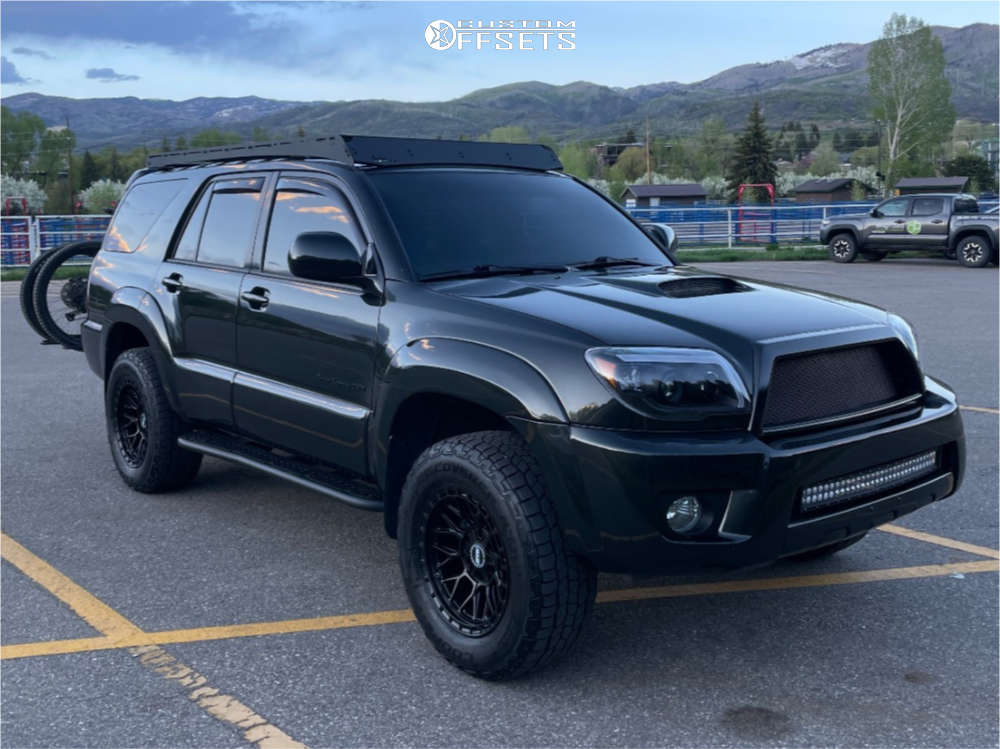 2008 Toyota 4Runner with 17x9 -12 DTS 605sb and 265/65R17 Cooper ...