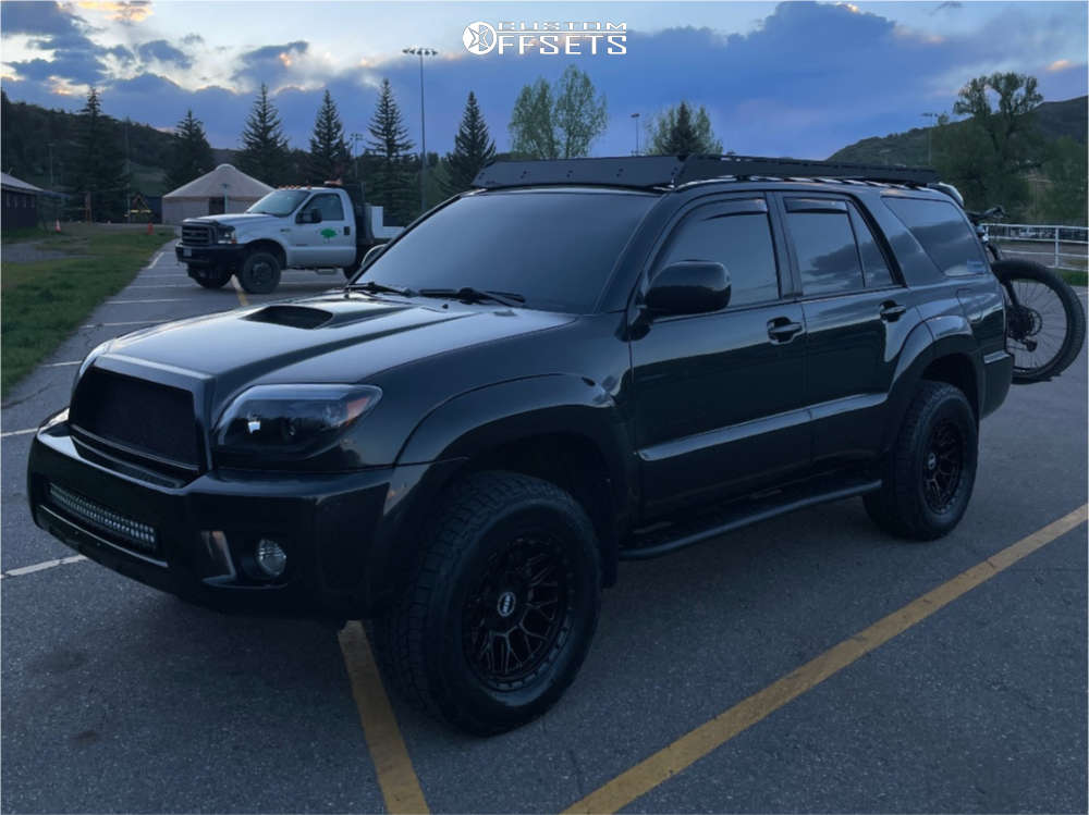 2008 Toyota 4Runner with 17x9 -12 DTS 605sb and 265/65R17 Cooper ...