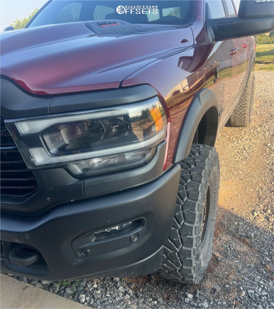2024 Ram 2500 with 17x8.5 0 Method MR305 and 37/13.5R17 Nitto Ridge ...