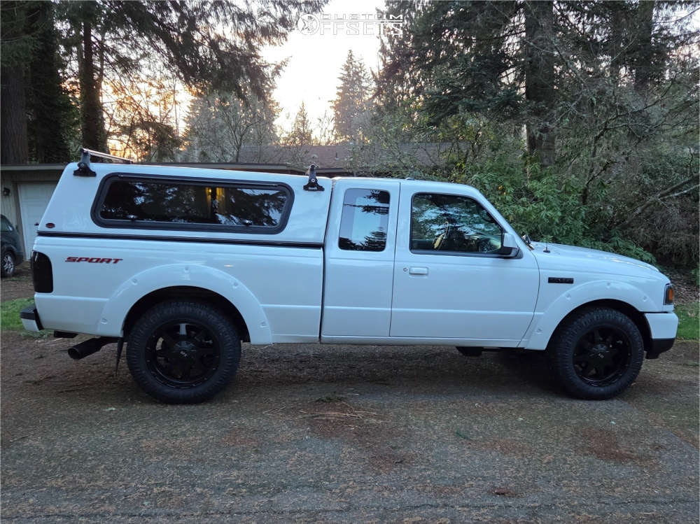 2011 Ford Ranger with 18x9 12 G-FX Tr12 and 265/60R18 Atturo Trail ...