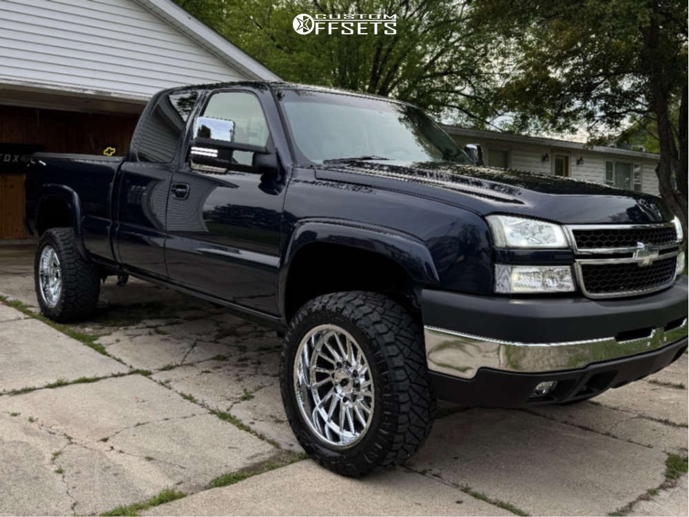2005 Chevrolet Silverado 2500 HD with 20x10 -25 Vision Rapier and 285 ...