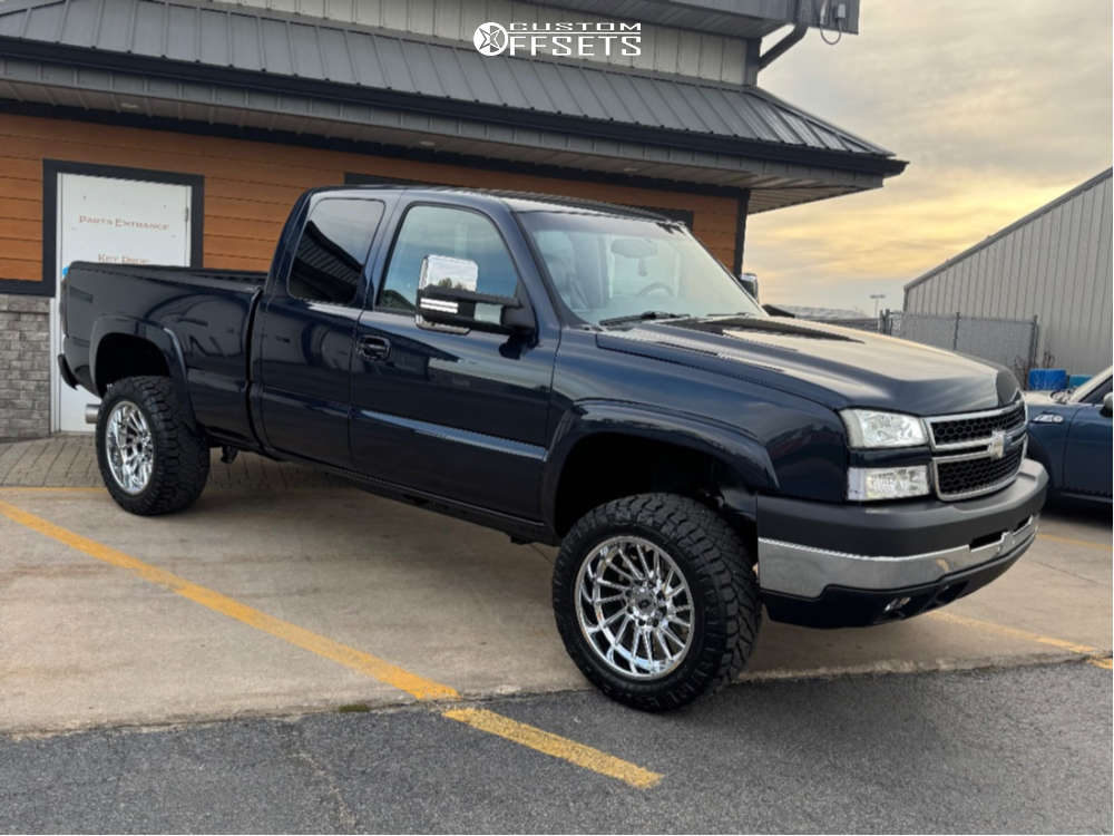 2005 Chevrolet Silverado 2500 HD with 20x10 -25 Vision Rapier and 285 ...