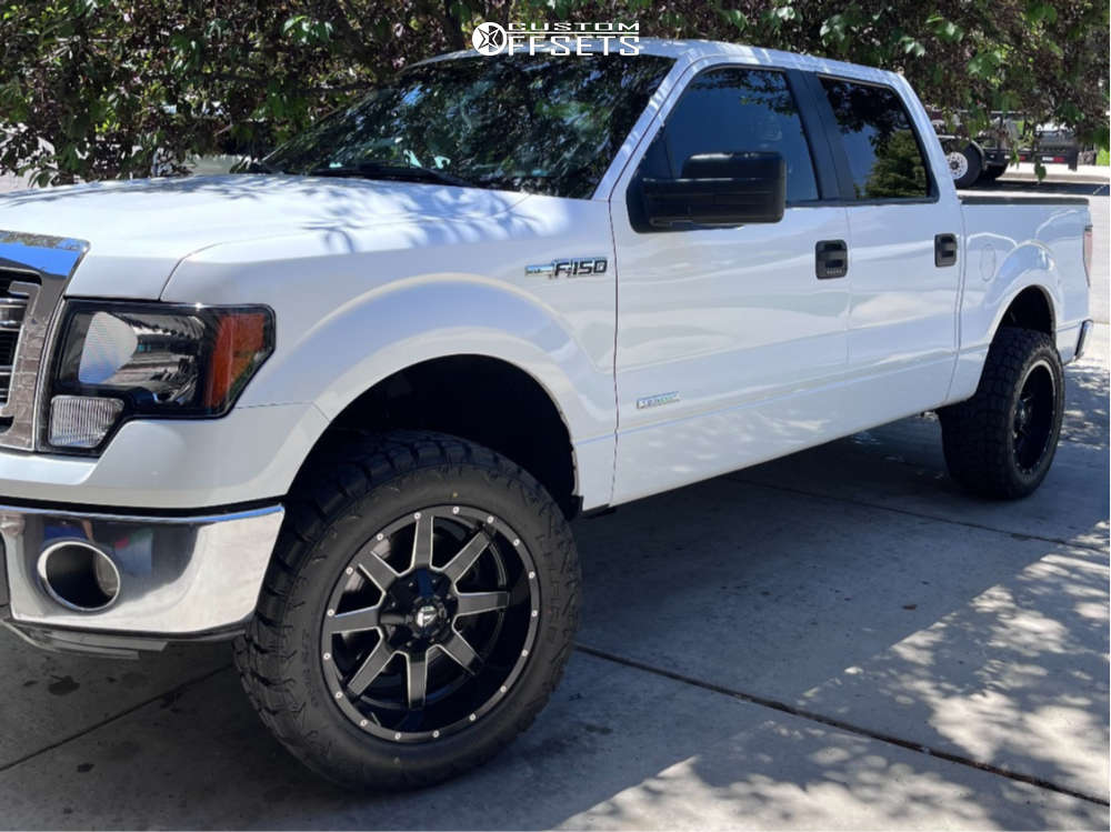 2014 Ford F-150 with 20x12 -44 Fuel Maverick and 33/12.5R20 Kelfire Dmr ...