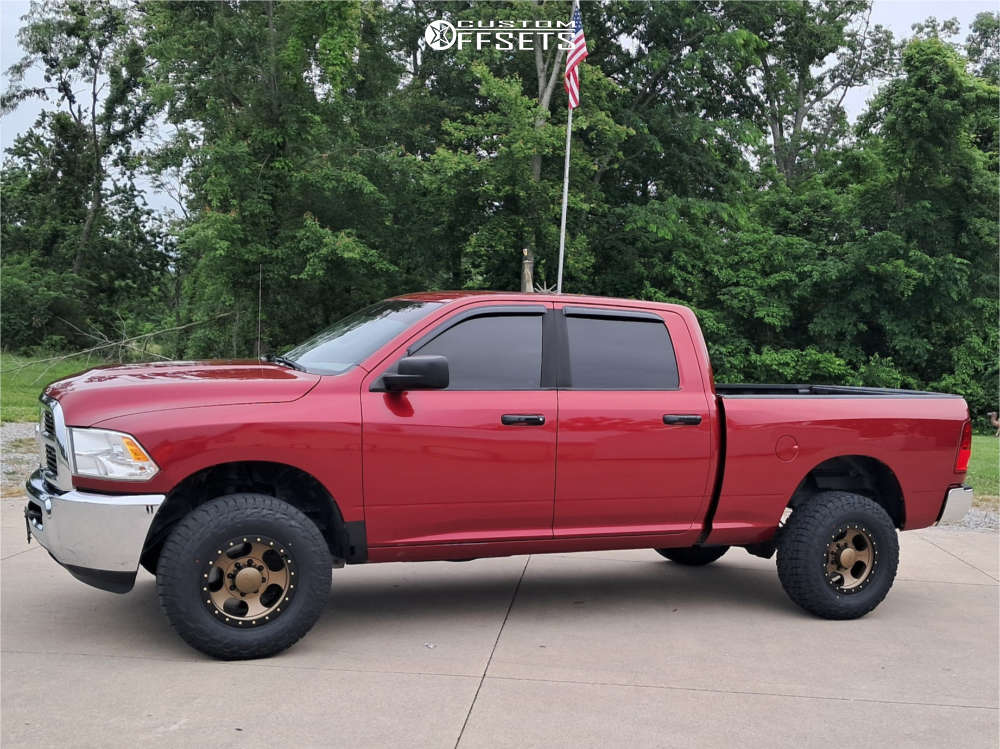 2012 Ram 2500 with 17x9 0 Mickey Thompson Canyon Pro and 285/70R17 ...
