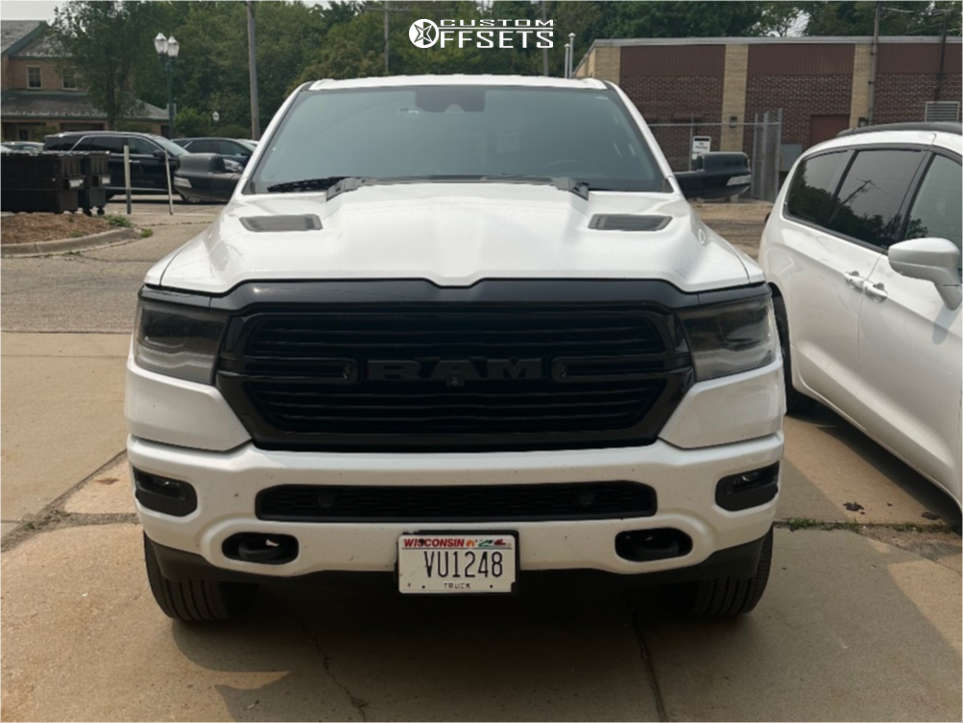 2021 Ram 1500 with 20x9 1 Fuel Rage and 265/60R20 Yokohama Geolandar X ...