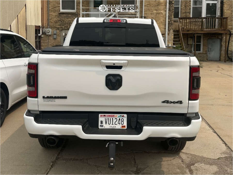 2021 Ram 1500 with 20x9 1 Fuel Rage and 265/60R20 Yokohama Geolandar X ...