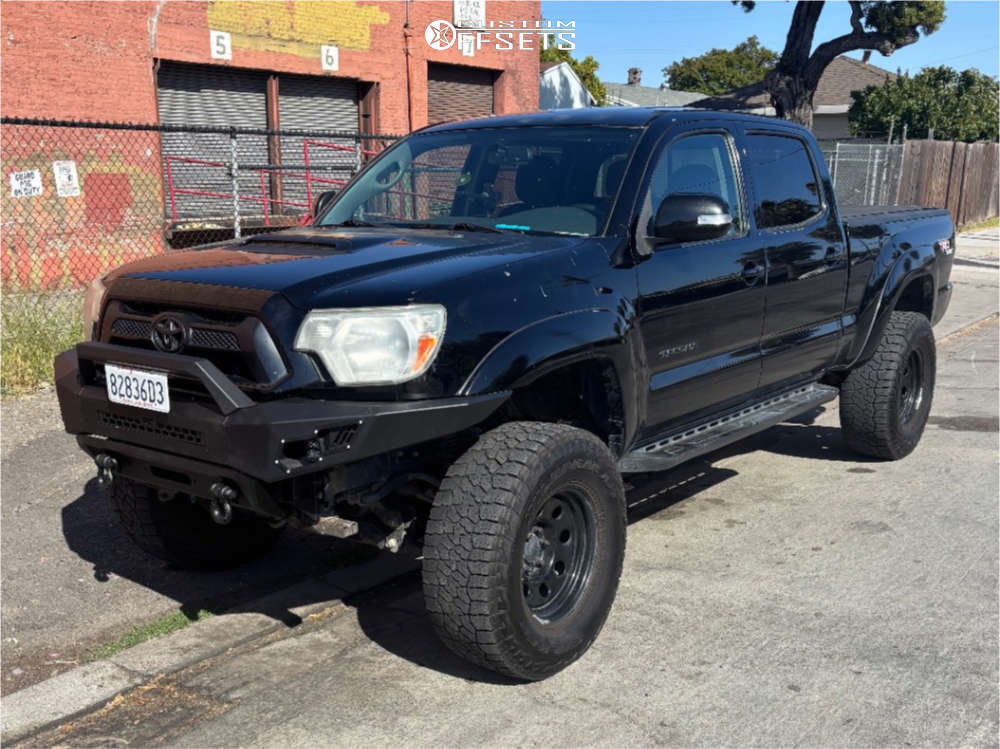 2013 Toyota Tacoma with 17x9 -12 Vision Soft 8 and 35/12.5R17 Falken ...