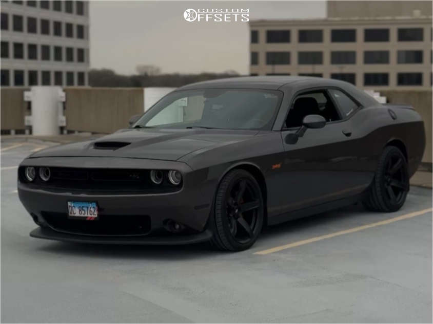 2019 Dodge Challenger with 20x9.5 18 Voxx Replicas Hellcat 2 and 295 ...