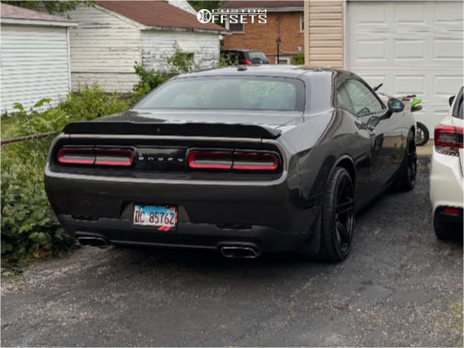 2019 Dodge Challenger with 20x9.5 18 Voxx Replicas Hellcat 2 and 295 ...