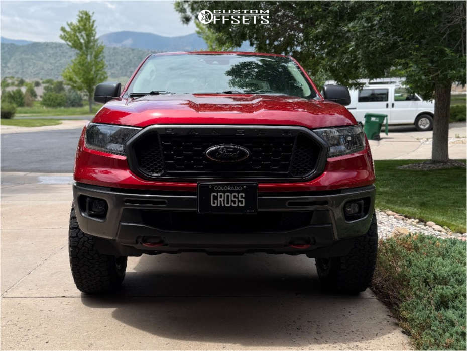 2020 Ford Ranger with 17x9 1 Fuel Rebel 6 and 245/75R17 BFGoodrich All ...