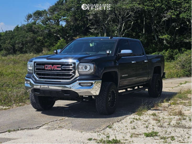 2017 GMC Sierra 1500 with 17x9 0 RTX Offroad Striker and 33/12.5R17 ...
