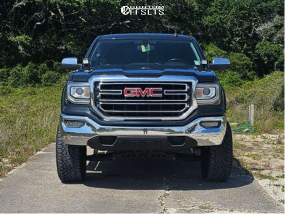 2017 GMC Sierra 1500 with 17x9 0 RTX Offroad Striker and 33/12.5R17 ...