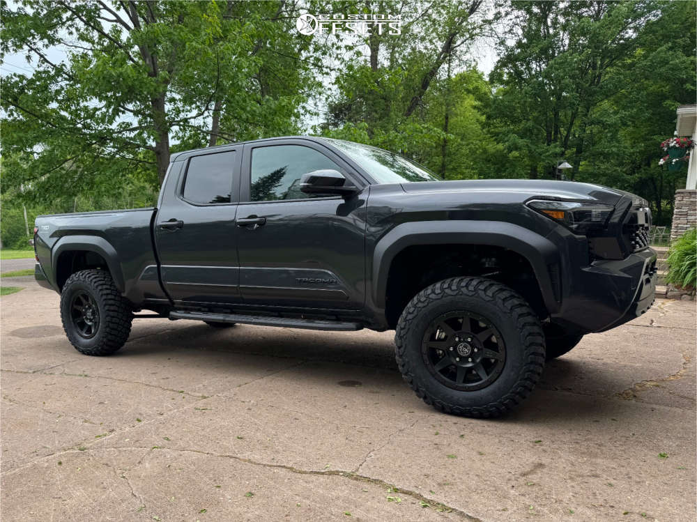 2025 Toyota Tacoma with 17x8.5 25 Icon Alloys Rebound and 295/70R17 ...