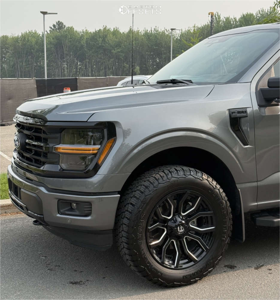 2025 Ford F-150 with 20x10 -18 Fuel Rage and 275/60R20 Nokian Outpost At and Stock | Custom Offsets