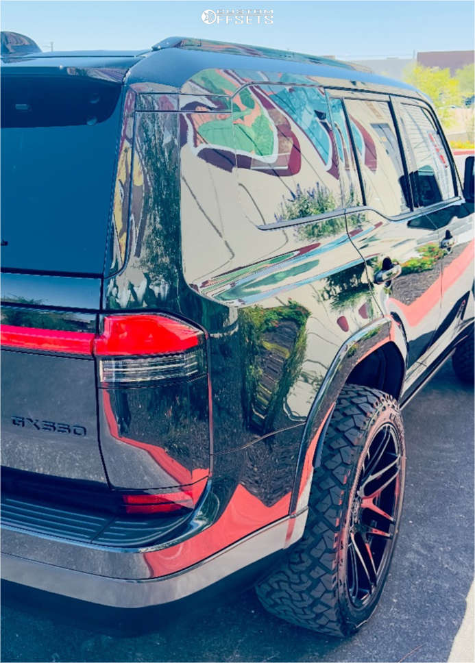 2025 Lexus GX550 with 22x10 15 Forgestar X14 and 285/45R22 Venom Power ...