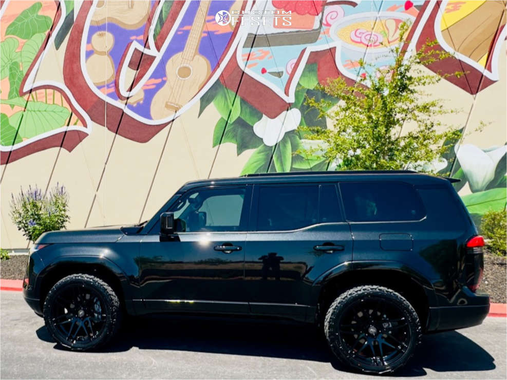 2025 Lexus GX550 with 22x10 15 Forgestar X14 and 285/45R22 Venom Power ...