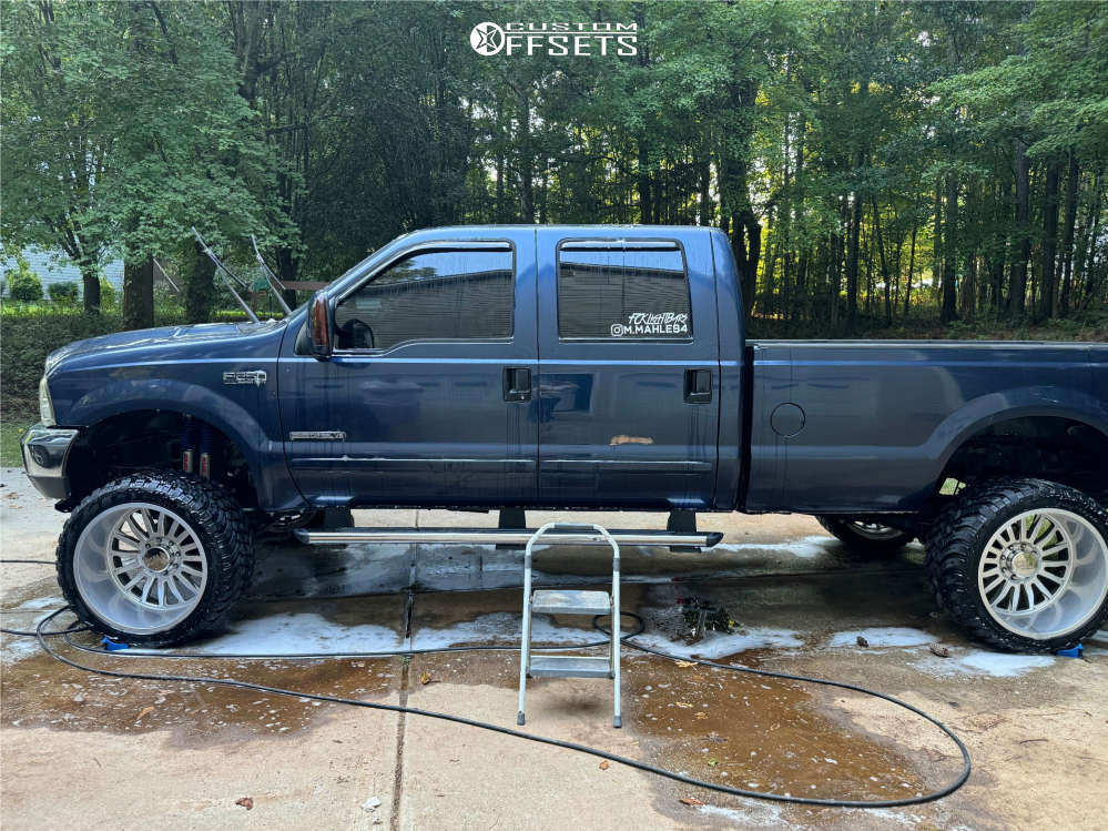2002 Ford F-250 Super Duty with 24x14 -76 Cali Offroad Summit and 35/15 ...