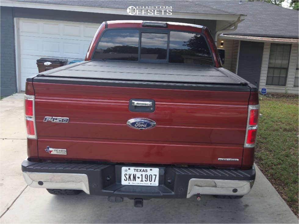 2014 Ford F-150 with 22x12 -55 Steel Off-Road Alpha and 33/12.5R22 AMP ...