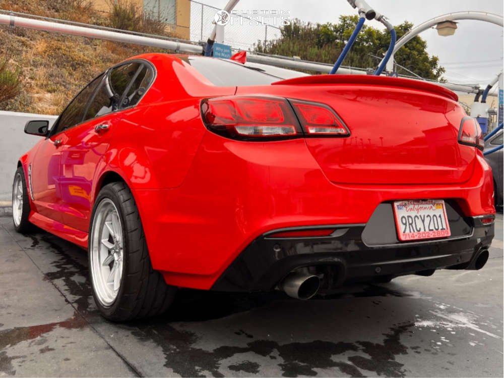 2015 Chevrolet SS with 19x8.5 35 Aodhan Ds08 and 255/35R19 Firestone ...