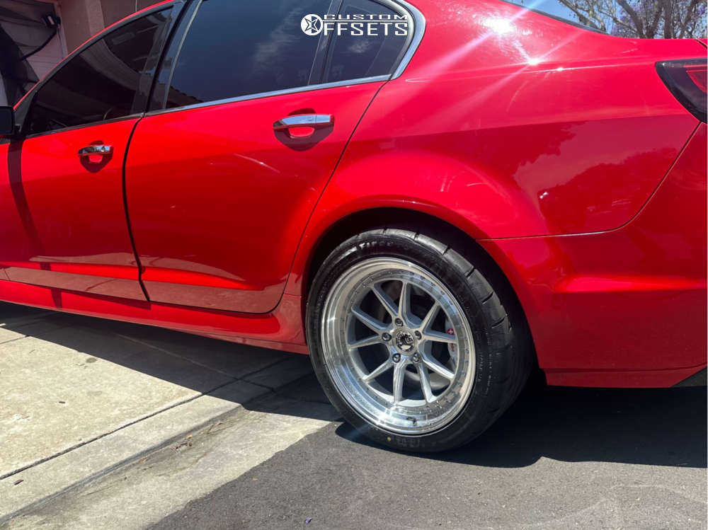2015 Chevrolet SS with 19x8.5 35 Aodhan Ds08 and 255/35R19 Firestone ...