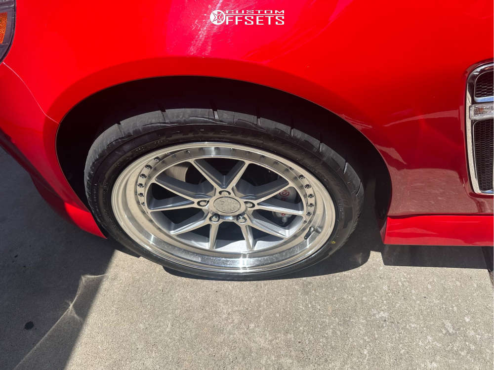 2015 Chevrolet SS with 19x8.5 35 Aodhan Ds08 and 255/35R19 Firestone ...