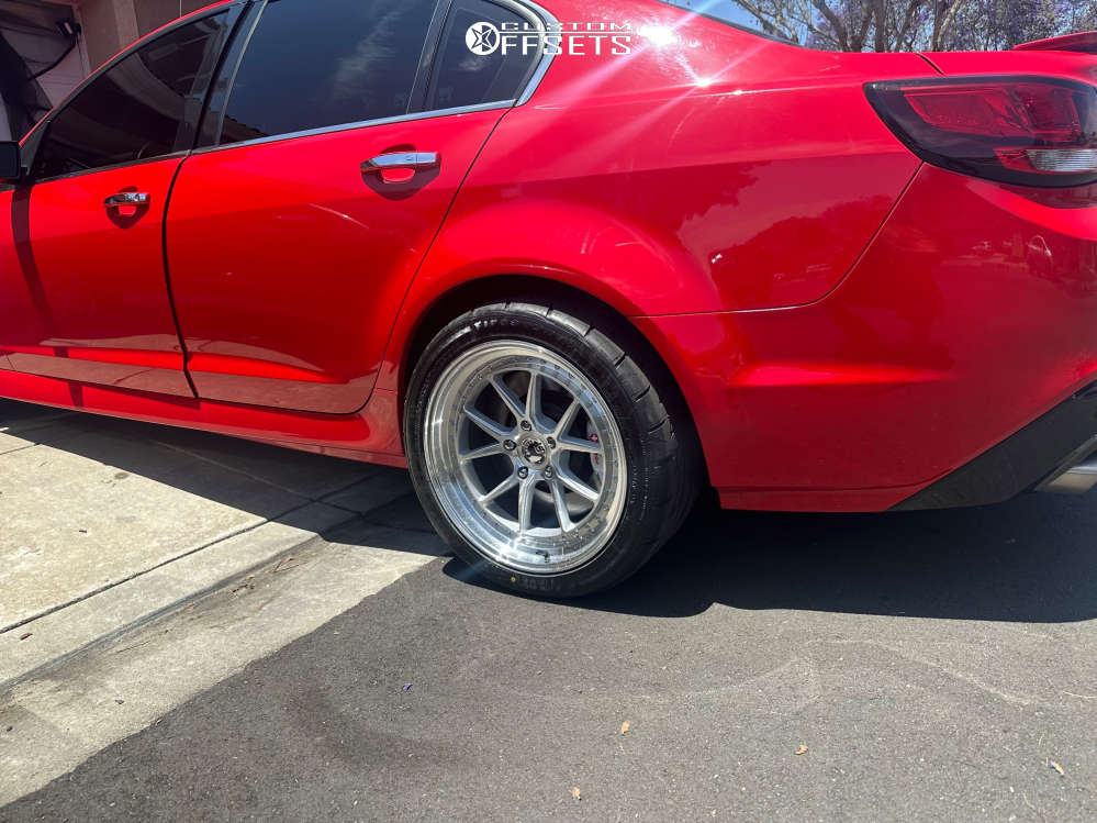 2015 Chevrolet SS with 19x8.5 35 Aodhan Ds08 and 255/35R19 Firestone ...