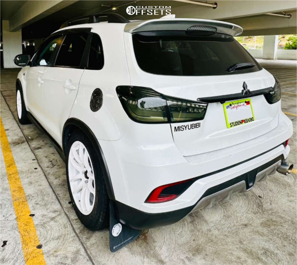 2019 Mitsubishi Outlander Sport with 18x8.5 35 Vors Tr4 and 235/55R18 ...