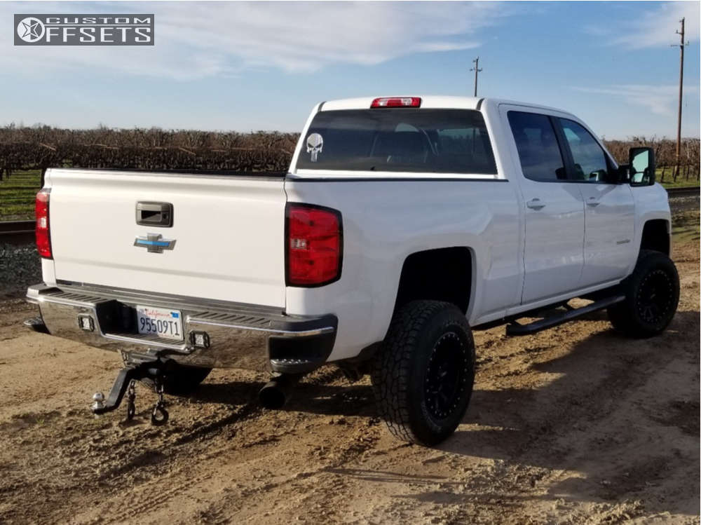 2015 Chevrolet Silverado 2500 HD with 17x8.5 Method Grid and 245/75R17 ...